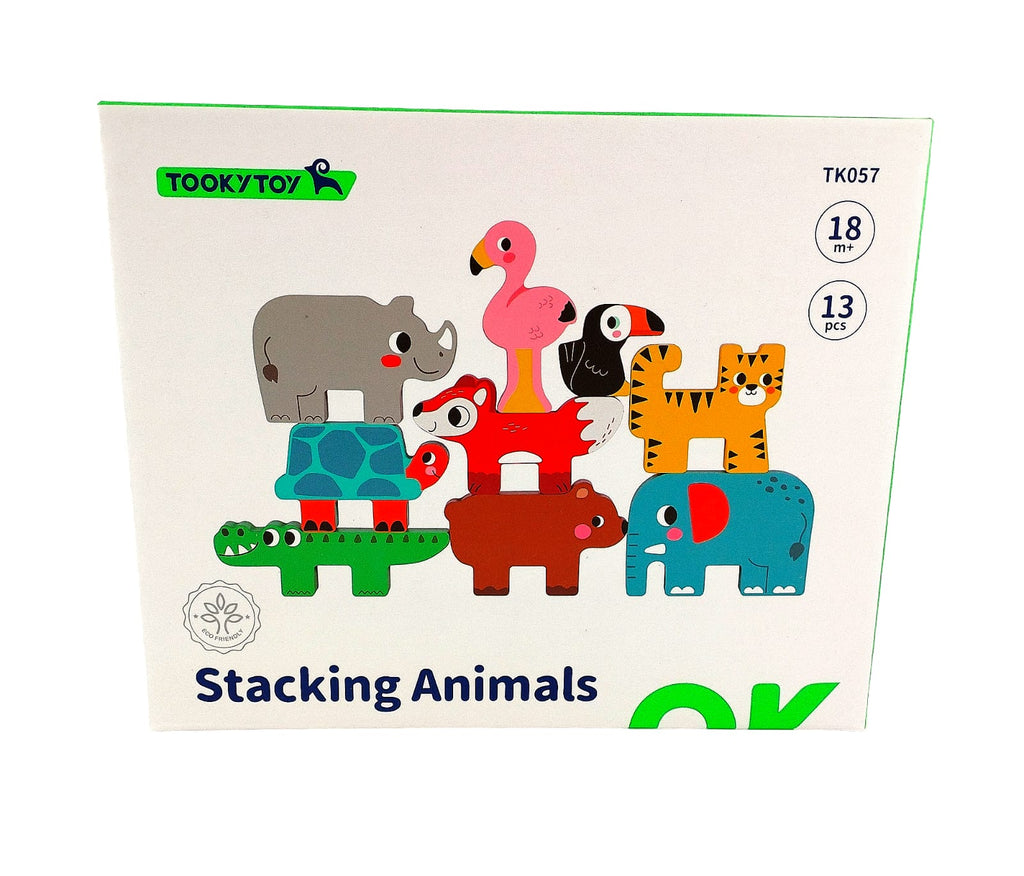 STACKING ANIMALS - TOOKY TOY-OUT OF STOCK – Free Range Kids ZA