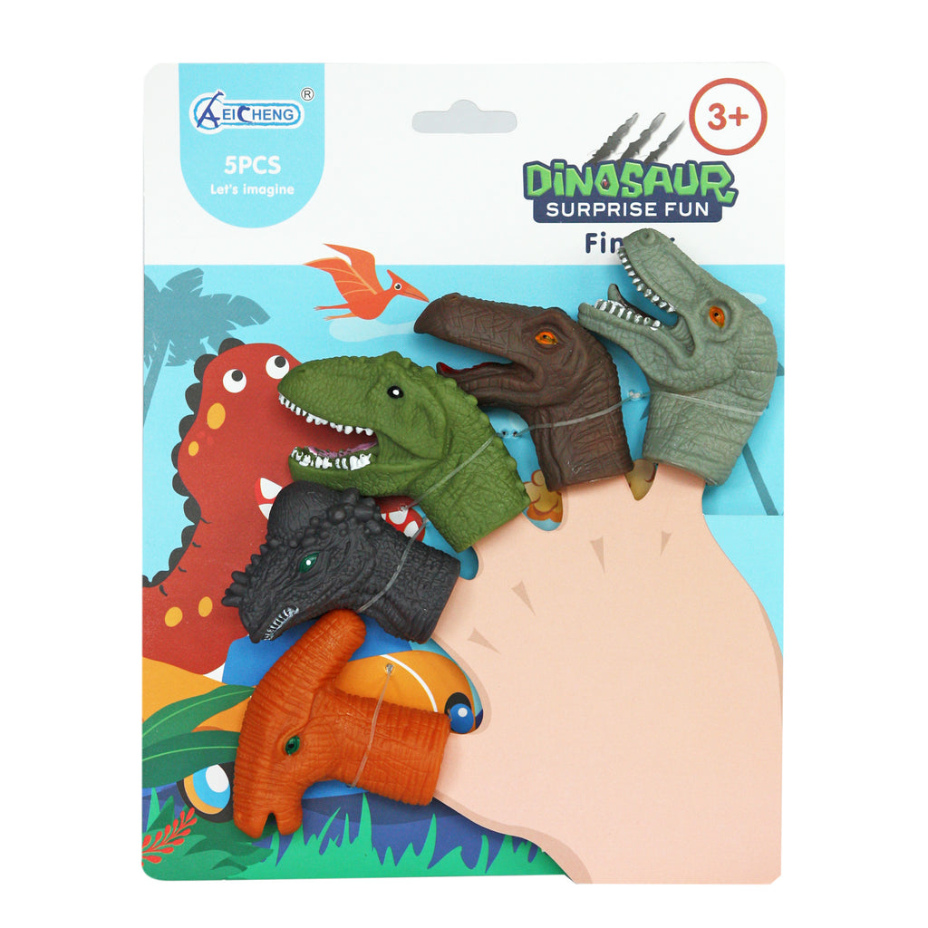 DINO FINGER PUPPETS 12PC – Free Range Kids ZA